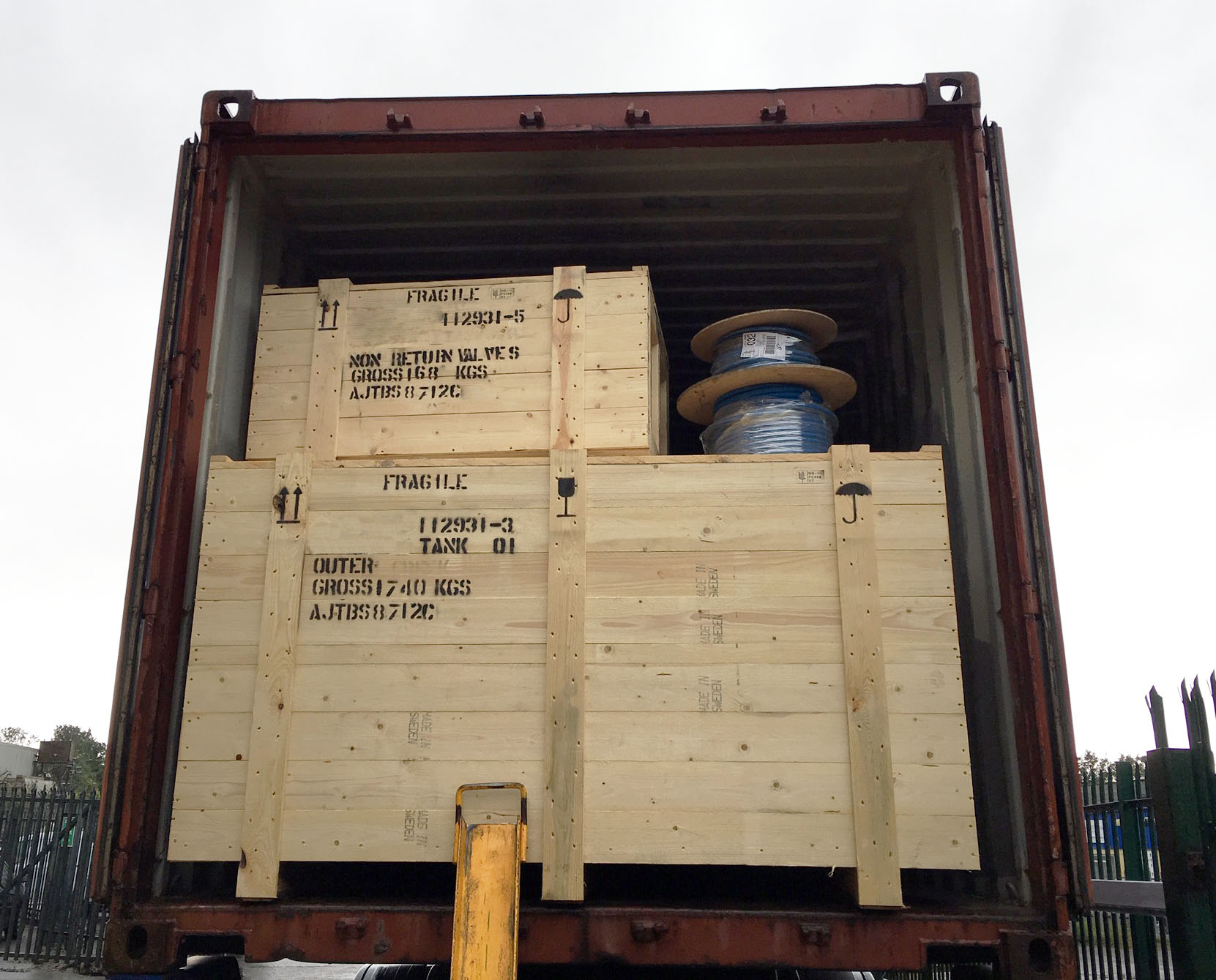 AJ TensileBig crates, big container... big journey. - AJ Tensile
